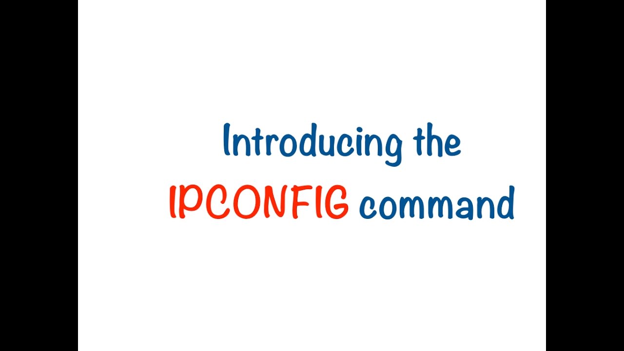 Network Testing and Troubleshooting Masterclass - Tutorial 1B - Introducing IPCONFIG