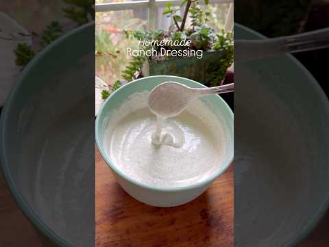 Homemade Ranch Dressing - recipe in comments