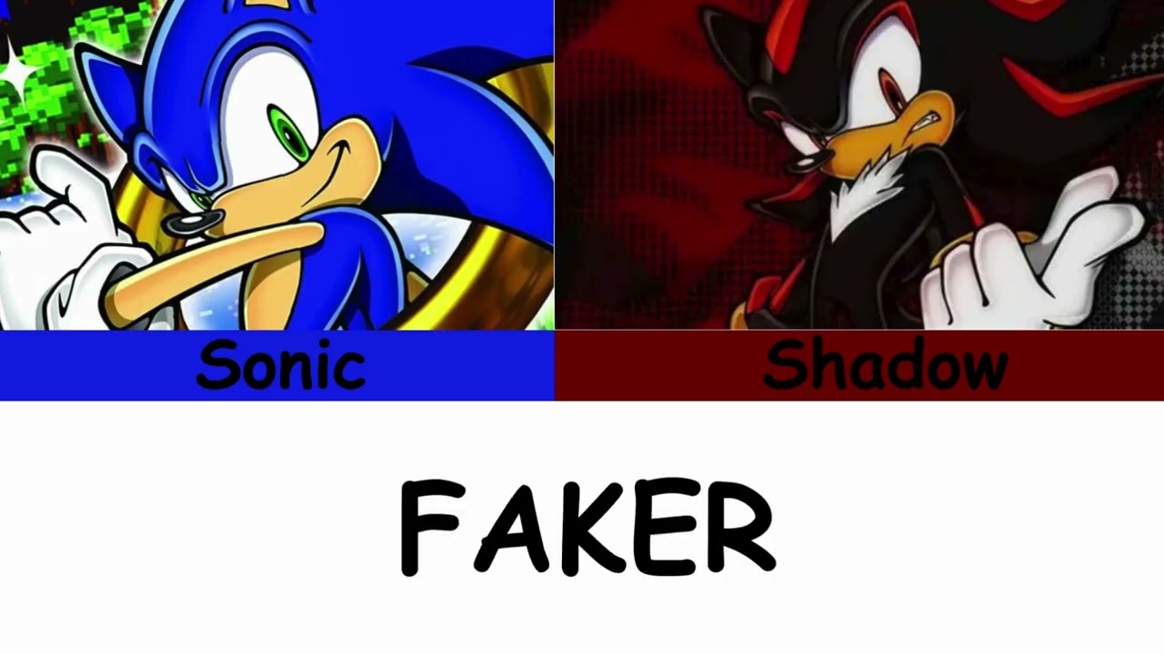 Faker (Sonic x Shadow Generations) Colour Coded
