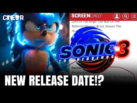 New Release Date for Sonic Movie 3 In UK!?