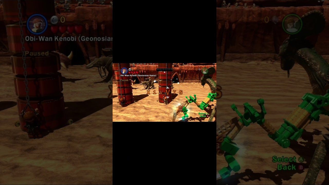 Lego Star Wars III - Red brick code #2: Dark Side (X1V4N2) #legostarwars #shorts #code #cheat #lego