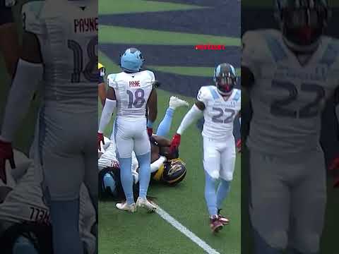 Forced his way into in the endzone 💪 #ufl @verizon