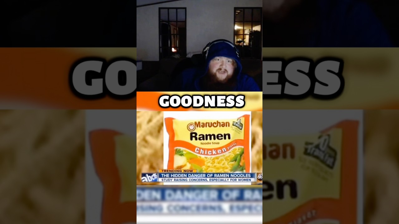 CaseOh Eats Ramen Noodles Everyday 💀😭 #caseoh #meme