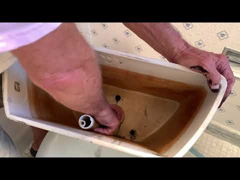 How to remove and replace a Kohler Toilet flush valve