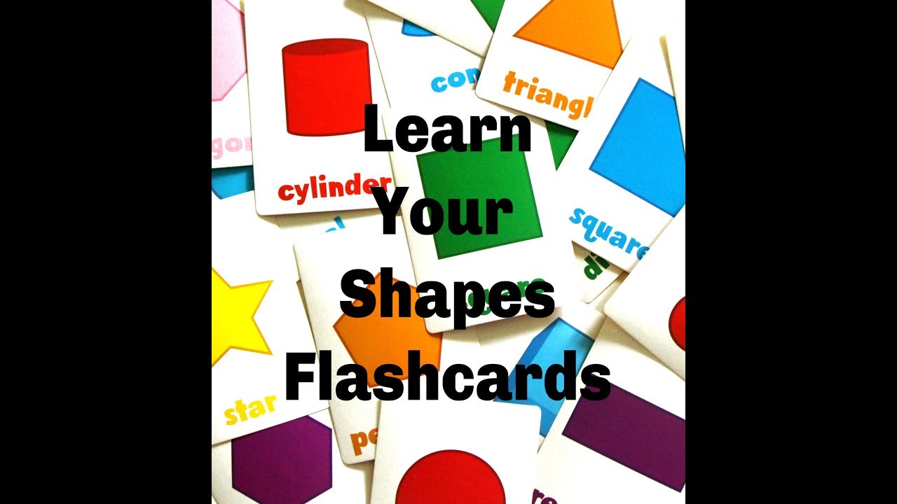 Shapes Flashcards-14 Basic Shapes-Learning Shapes!