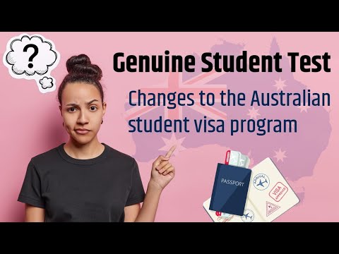 What is the Genuine Student Requirement? New update on the Australian Visa System