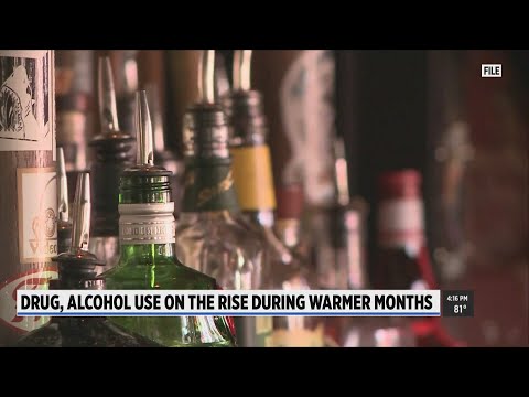 Drugs, alcohol use on the rise during warmer months