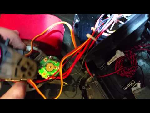 FX070c - Rewired the new motor.