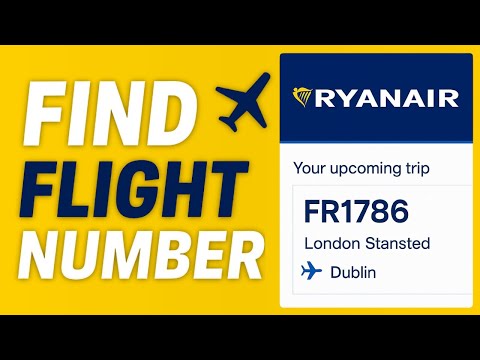 How To Find Flight Number On Ryanair (Step-by-Step)