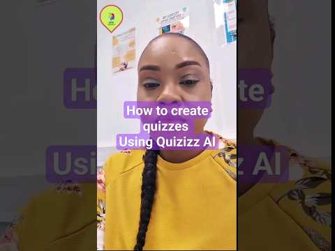 How to use Quizizz AI to create Quizzes.