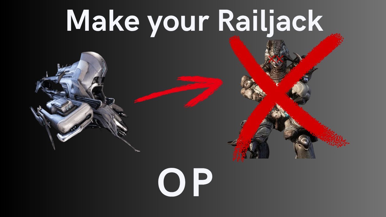 A VERY Quick Guide To Making YOUR Railjack OP! (Within one day!)