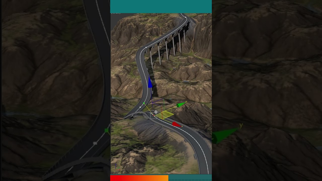 Tyflow terrain Road Tutorial