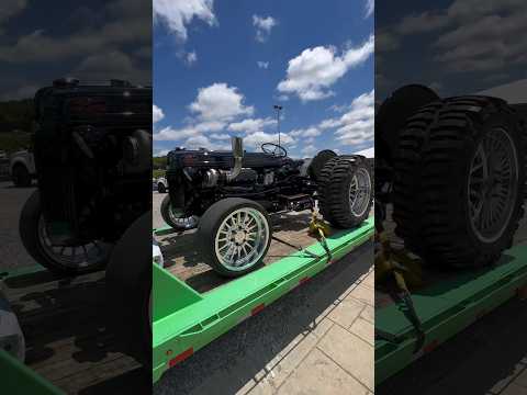 V8 diesel ford tractor!