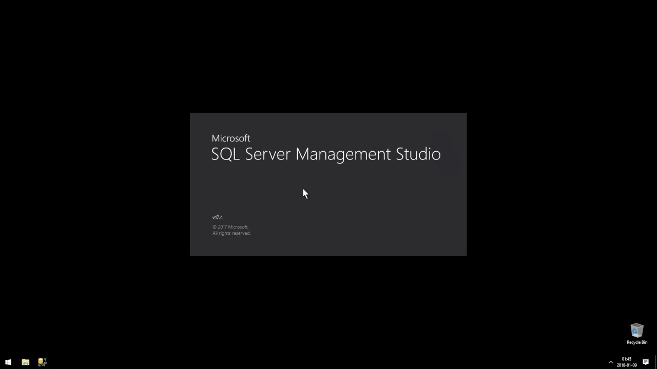 SQL Server - Absolute Beginner - Connect using Windows Authentication