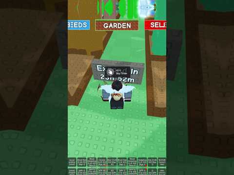I WAS THE FIRST TO EXPAND MY GARDEN in GROW-A-GARDEN! #roblox #growagarden #gaming #funny #viral