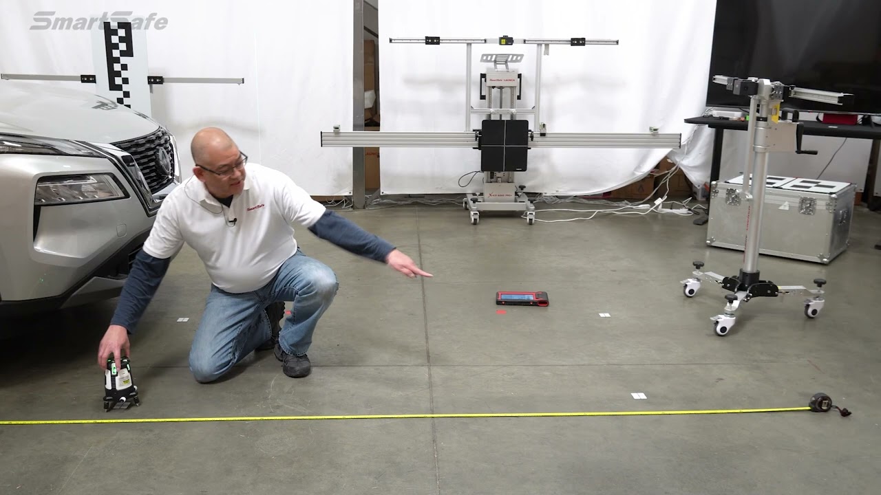 Nissan LDW Calibration for ADAS Mobile