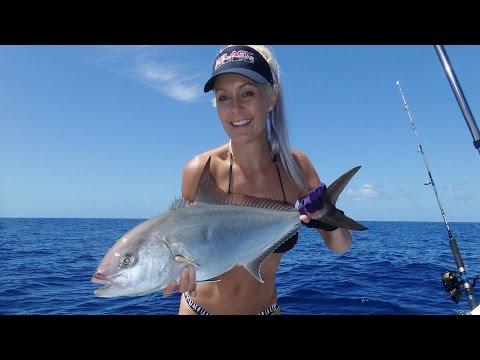 Amber Jacks at the 50s off the GC with Hooked On Brooke - HuntPost.com