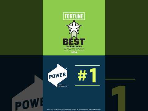 POWER Earns No. 1 Spot on 2024 Fortune Best Workplaces in Construction List 🏆👏