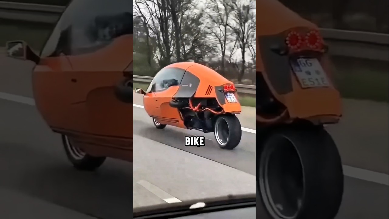 This Is the World’s Safest Motorcycle Ever? 😳