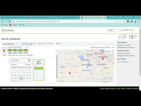 How to Locate a CMA-US Exam Center before making the Payment #cmaexam