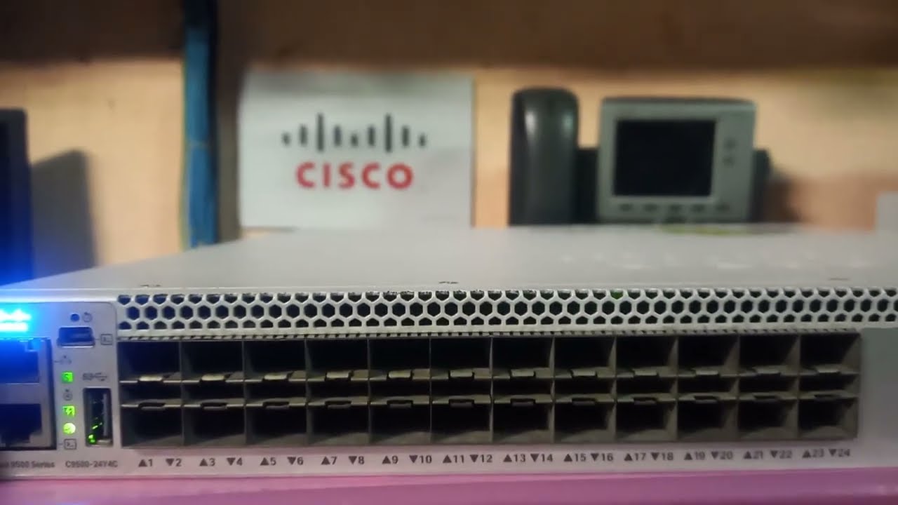 Cisco Catalyst 9500 Series C9500-24Y4C-A 24x 1/10/25G & 4x 40G/100G