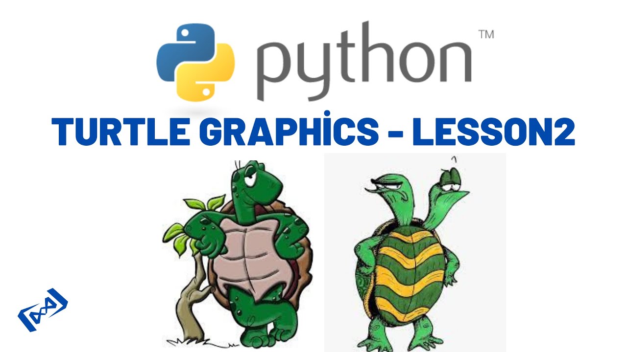 Python Turtle graphics Tutorial - LESSON 2 - heading / setheading
