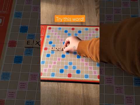 This #scrabble word uses up 3 E's