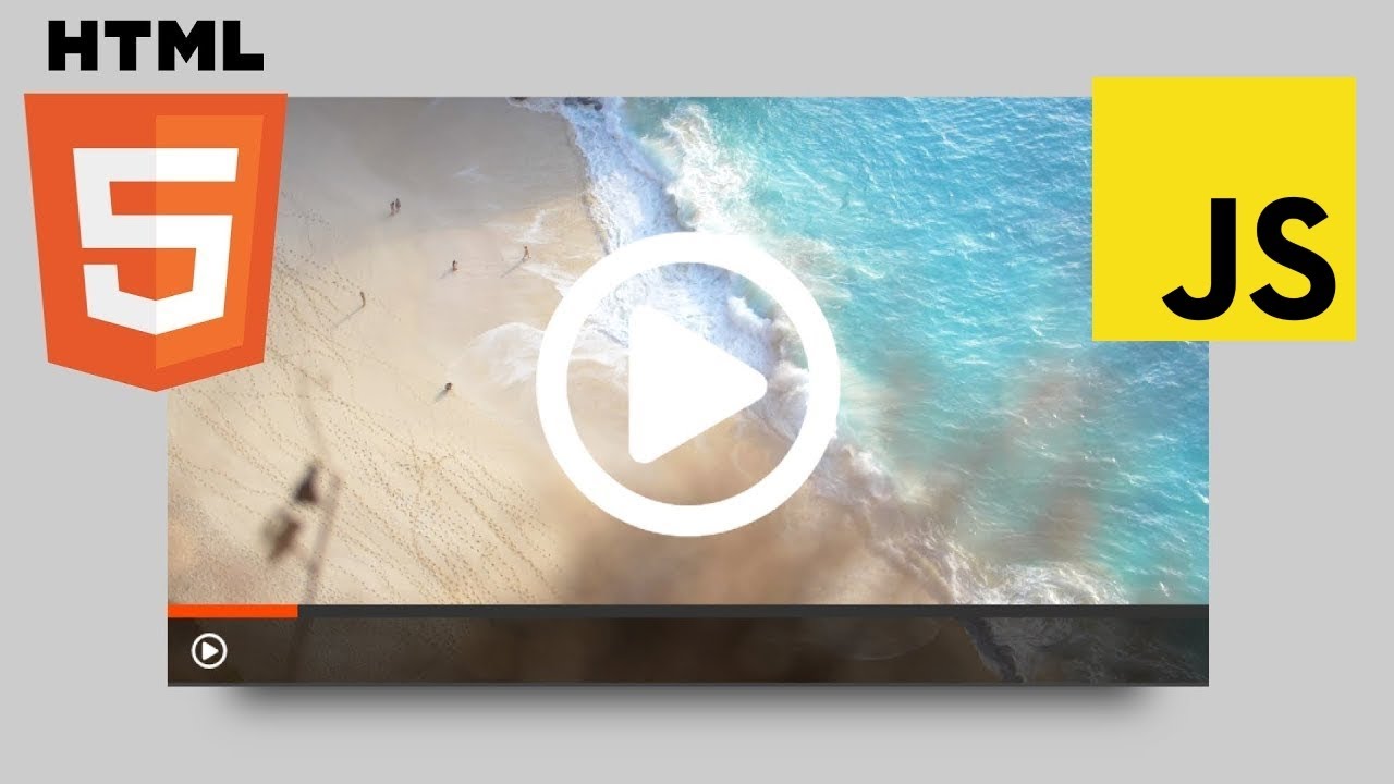 Build Your OWN Video Player in 2024 (HTML, CSS, JS Tutorial)