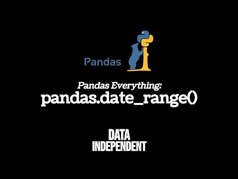 Pandas Date Range | pd.date_range()