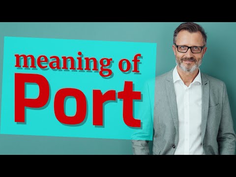 Port | Meaning of port