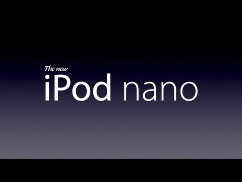 The new iPod nano: Definition