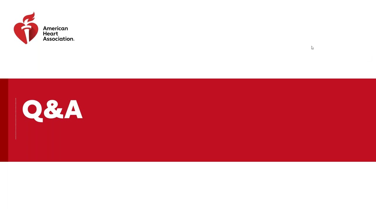 National Webinar: 2023 Mission: Lifeline EMS Recognition | Q&A Session