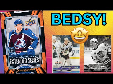 DOUBLE BEDARD!! 2023-24 UPPER DECK EXTENDED SERIES HOCKEY HOBBY BOX BREAK!!