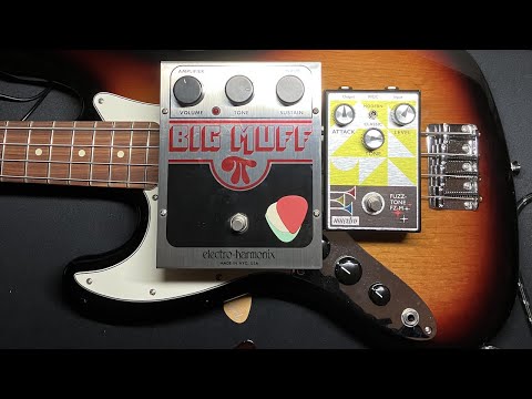 Bass guitar fuzz comparison - Big Muff vs Maestro Fuzz FZ-M modern setting