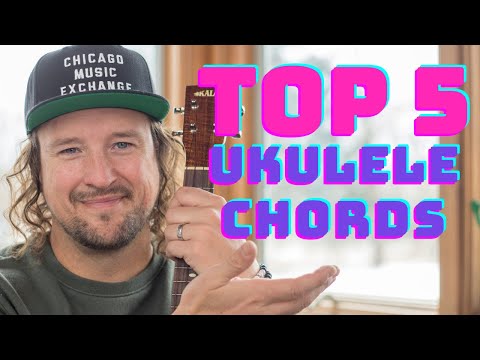 MY TOP 5 UKULELE CHORDS | Tutorial + Tab + Diagrams
