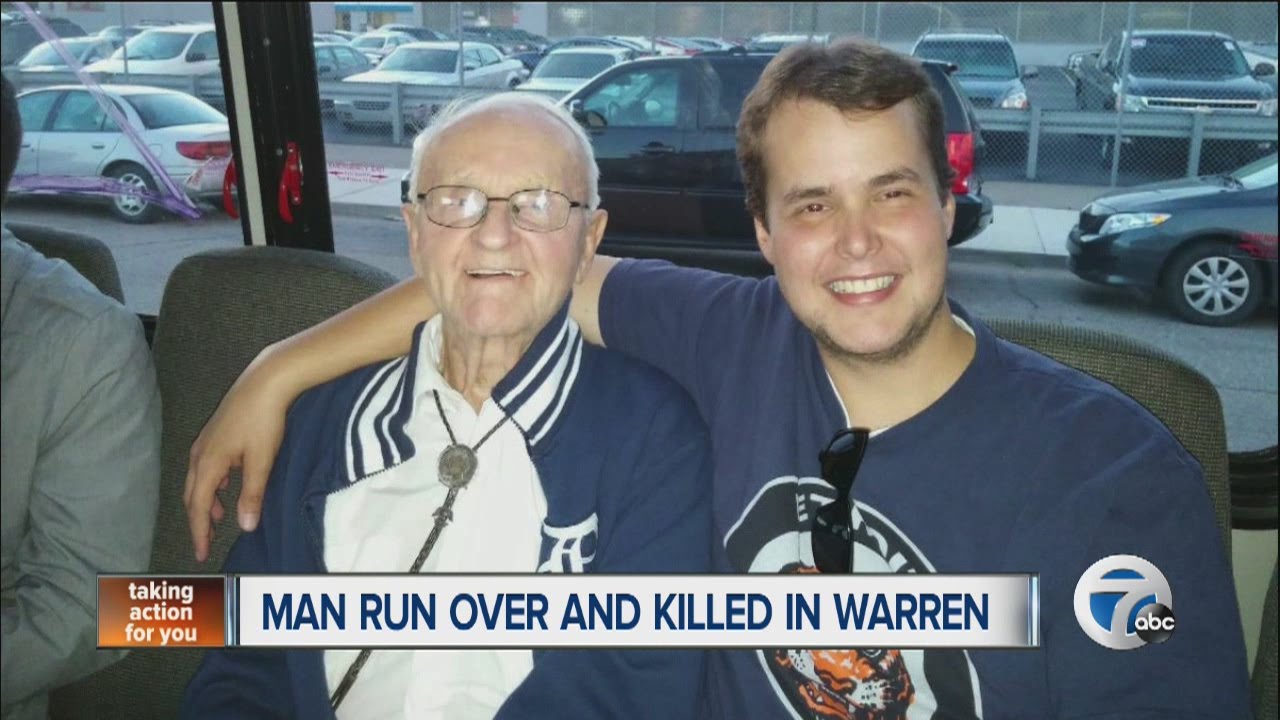 90-year-old man dies after being run over by vehicle in Warren driveway