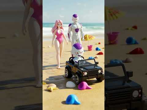 Dragon Ball Story: Kid Frieza breaks Kid Goku’s mermaid statue