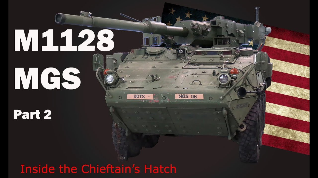 M1128 MGS - Inside the Chieftain's hatch look around - 1:1 Tank Talk ...