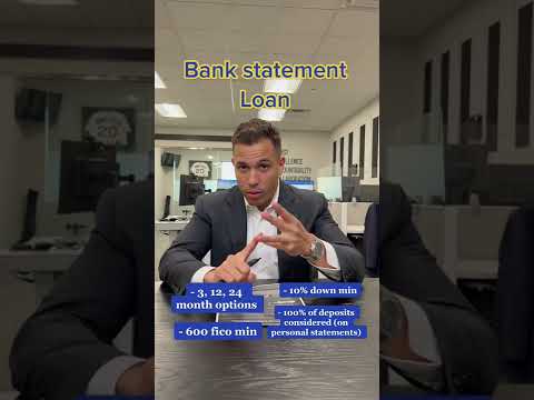 What Is a Bank Statement Loan?