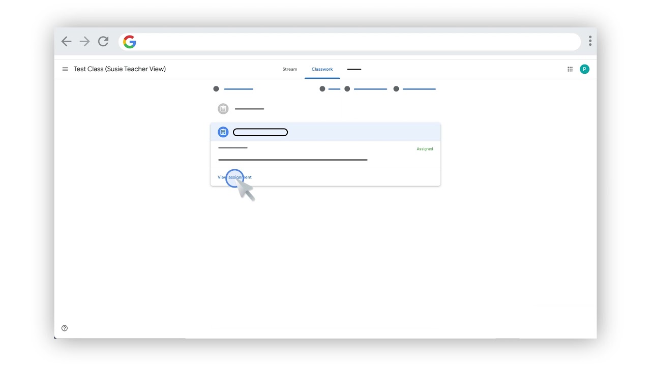 Turn in an Assignment Using Google Classroom (Web)