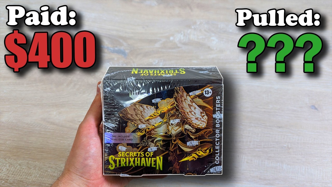 Let's Pull at Least $400 From A Secrets of Strixhaven Collector Booster Box
