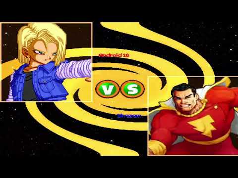 MG026 MUGEN - Eighteen #30 vs. Shazam (Mr.Giang; AI Patched)