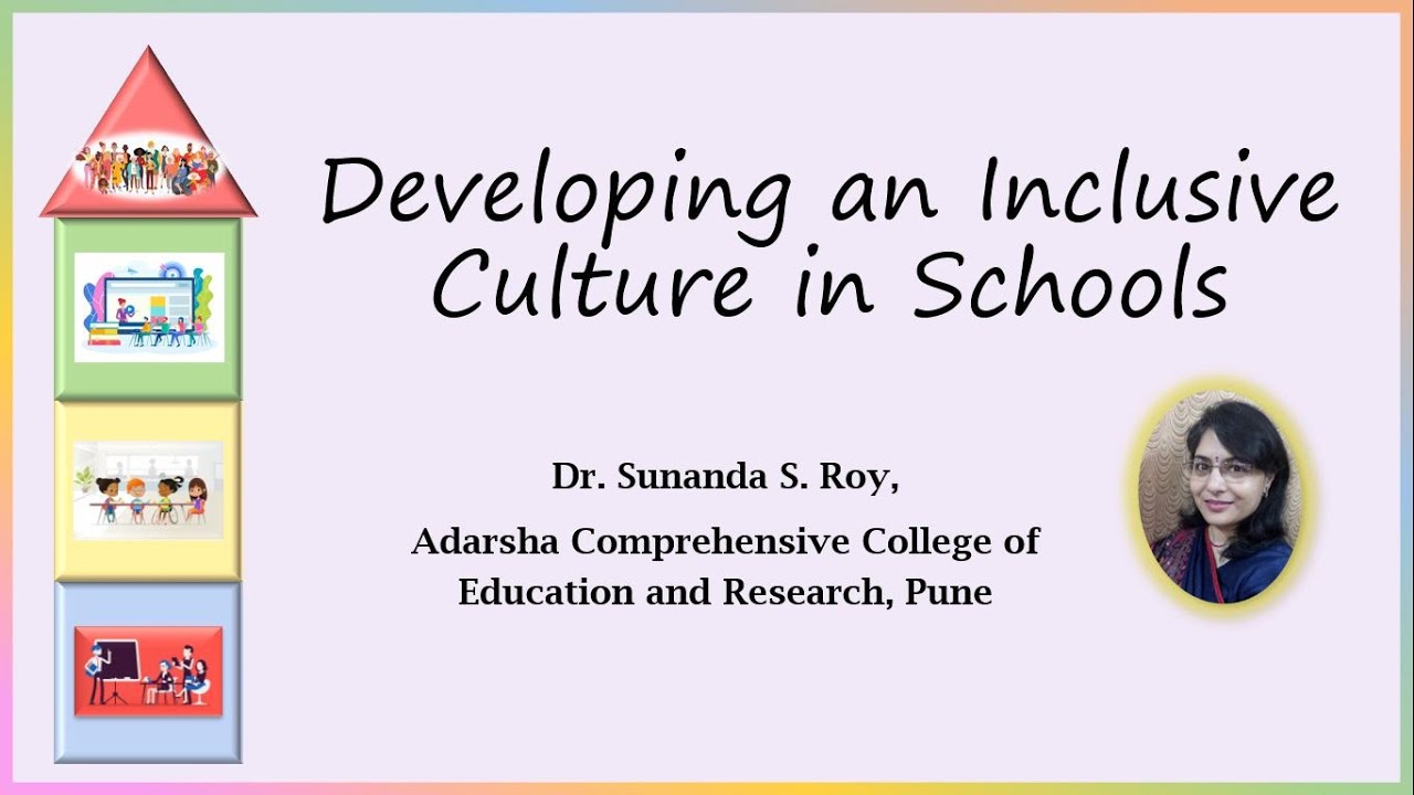 Developing inclusive culture in schools (English)