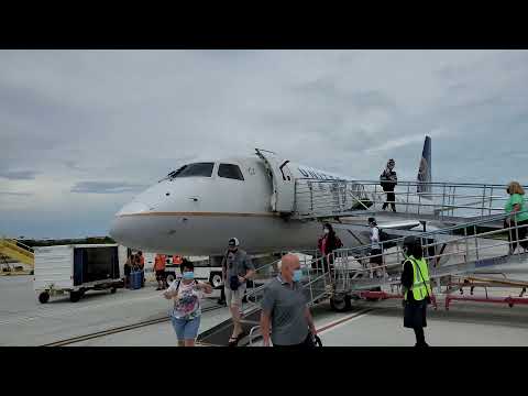 Trip Report: Newark, NJ - Key West, FL United Express E170 [4K]