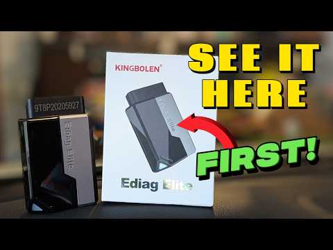 We check out the BRAND NEW Kingbolen Ediag Elite - See it FIRST HERE