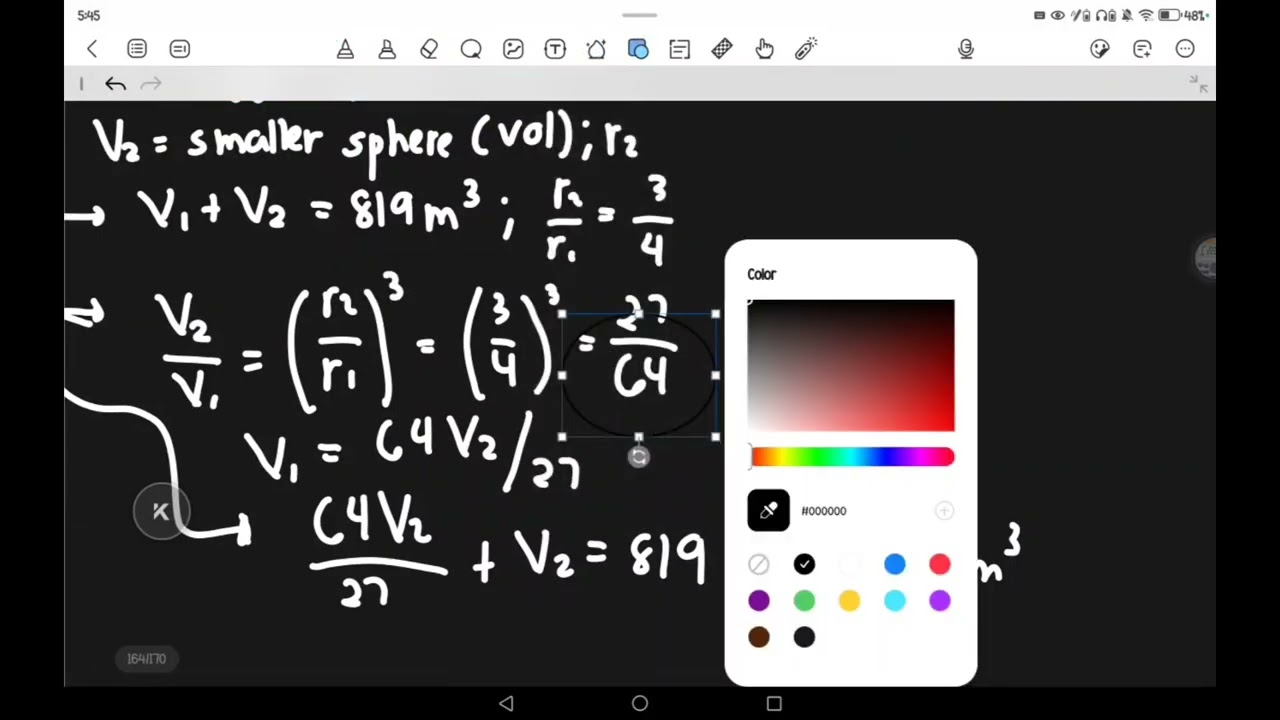 SOLID GEOMETRY: SPHERE (sample 1-3)