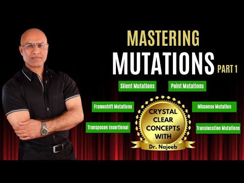 Mutation | Types of Mutations | DNA Genetics | Part 1👨⚕️