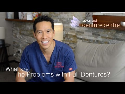 Problems with Full Dentures & False Teeth?