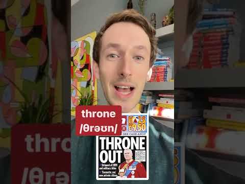 How to Pronounction,"throne vs thrown".