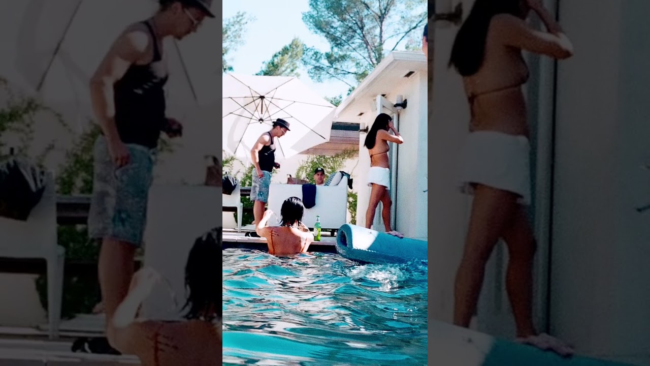 Photographing a 4th of July pool party with Jacques Cousteau’s camera #filmphotography #underwater